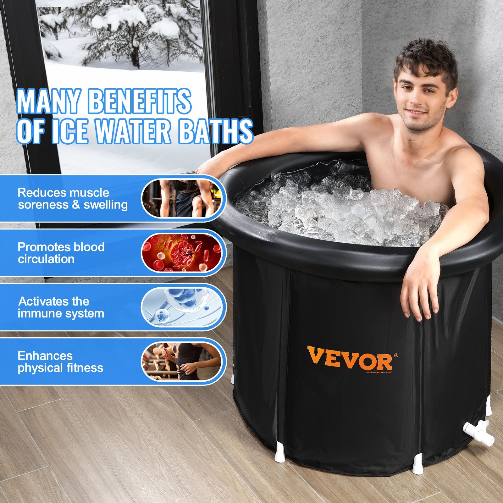 SucceBuy Ice Bath Tub for Cold Therapy | Inspire Uplift