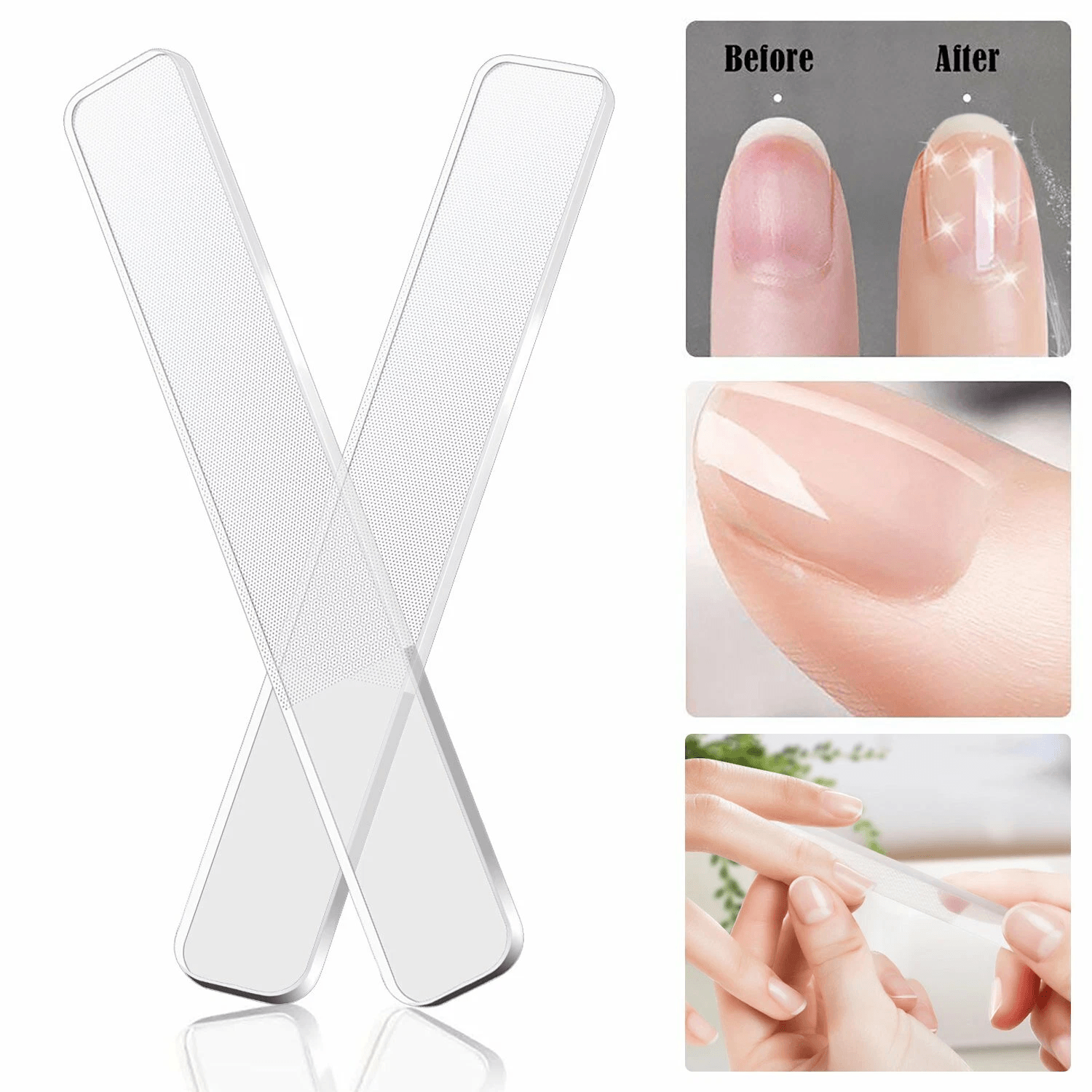 PS Crystal Glass Nail File – Deluxe Tool | Inspire Uplift