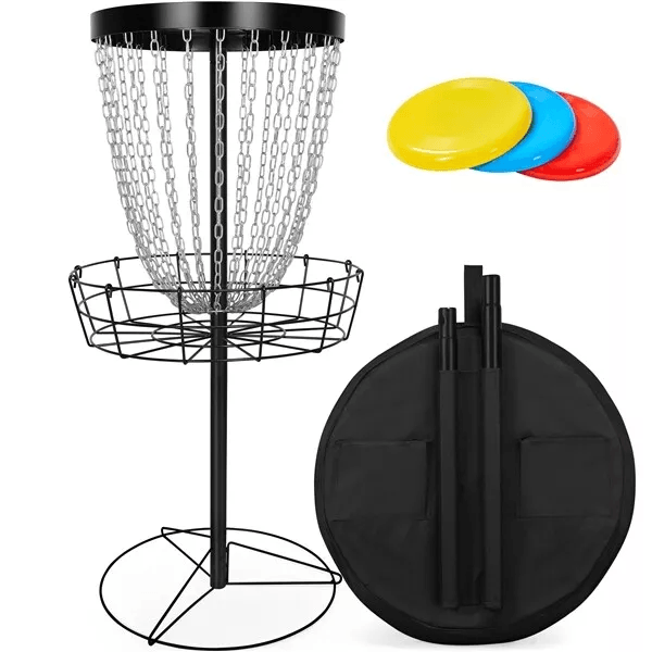 Heavy Duty Steel Disc Golf Basket 24 Chains | Inspire Uplift