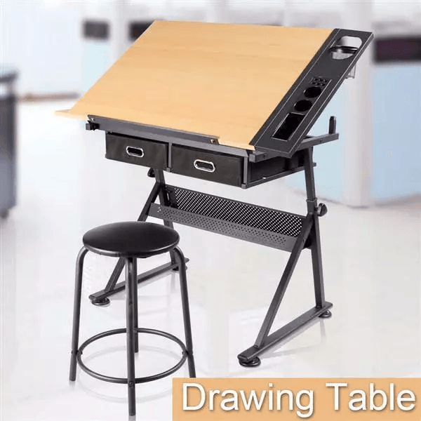 Height Adjustable Drafting Table & Stool | Inspire Uplift