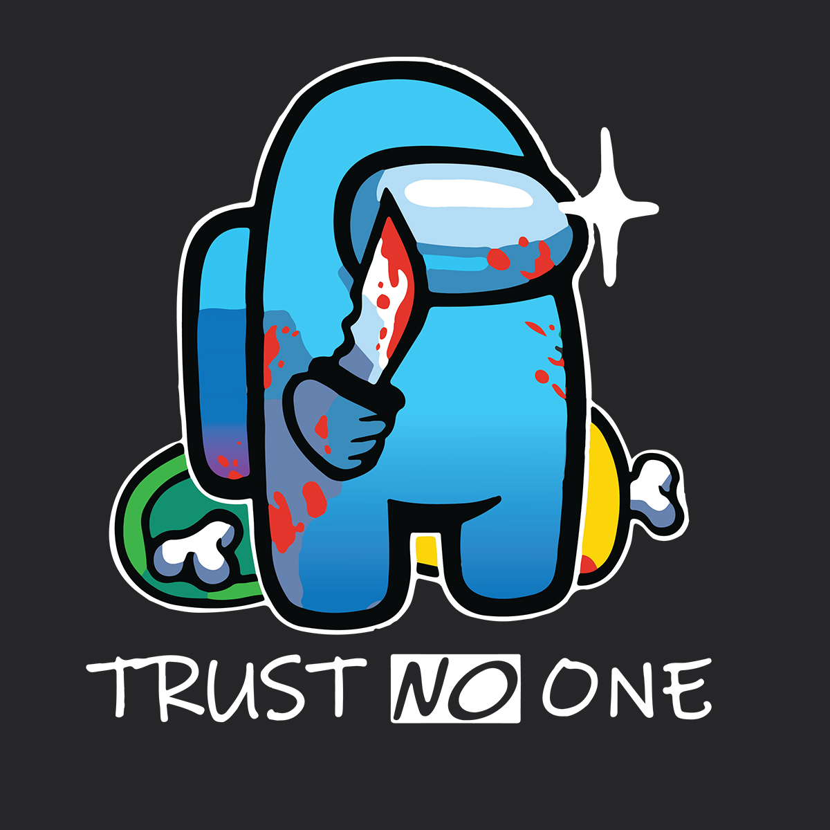 Trust No One Svg | Inspire Uplift