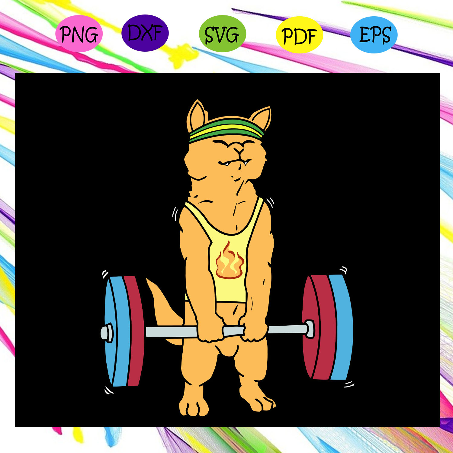 Powerlifting Svg | Inspire Uplift