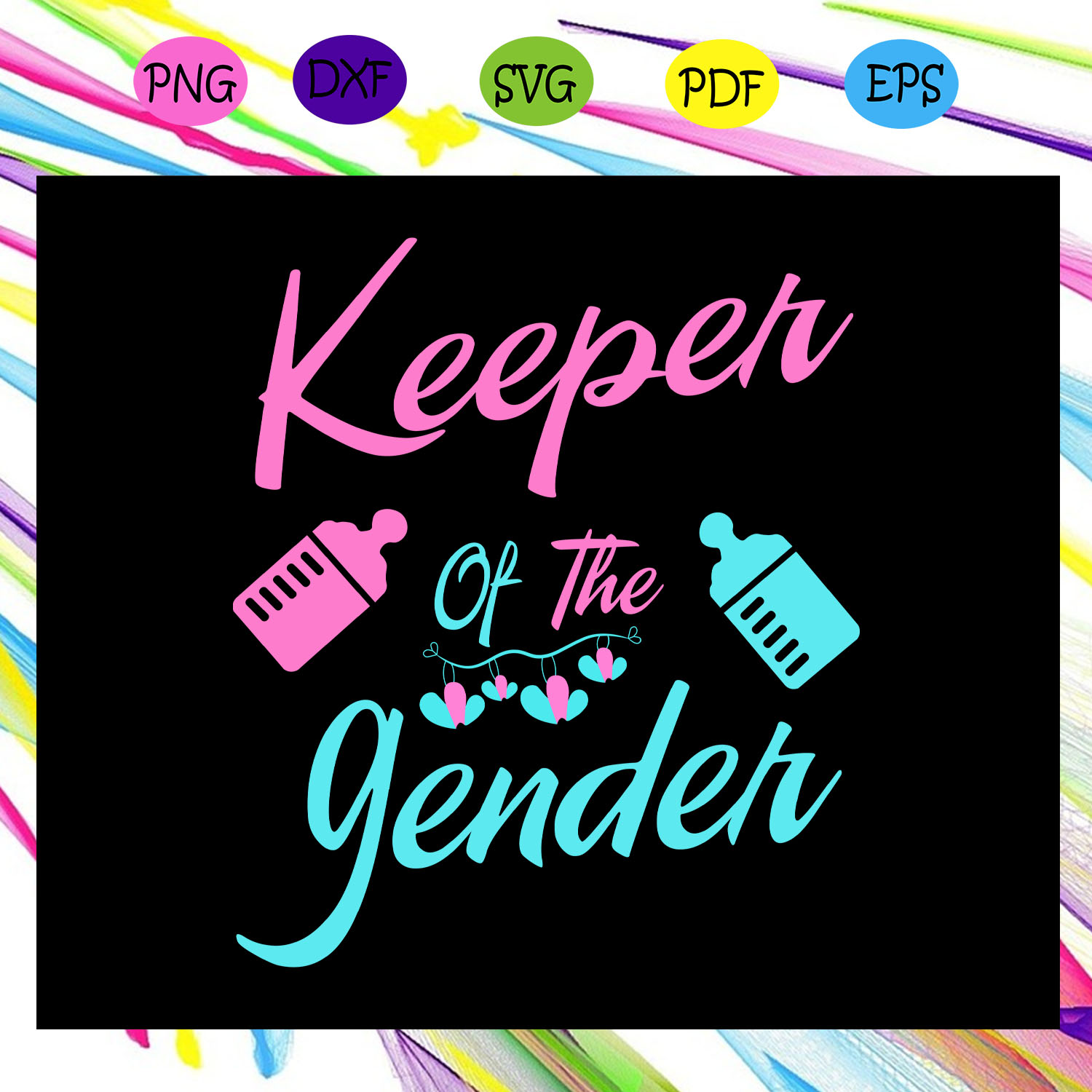 Keeper of the gender svg | Inspire Uplift