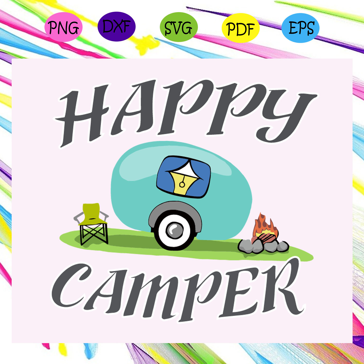 Happy Campers Memes Funny Camping For Happy Camper Drawing By Noirty