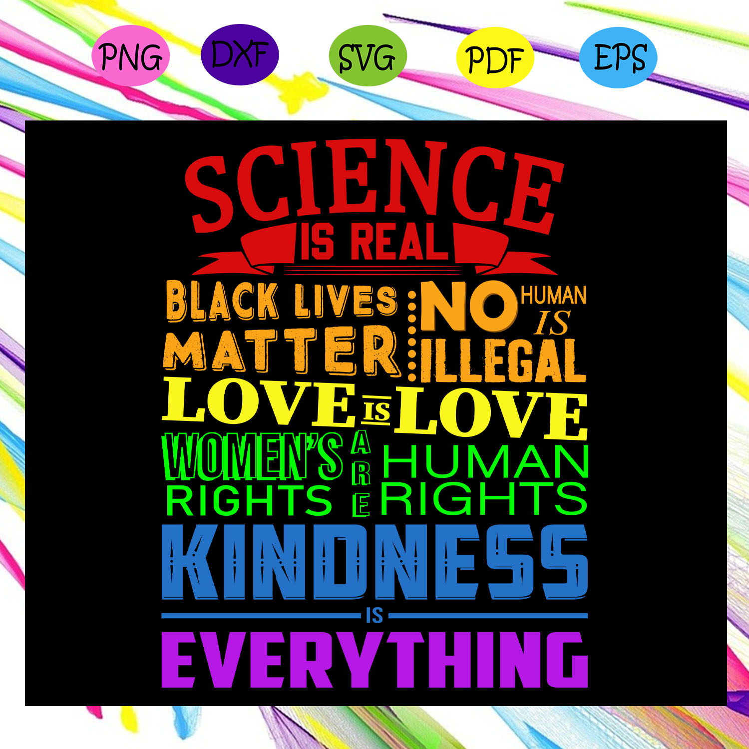 Science Is Real Svg | Inspire Uplift