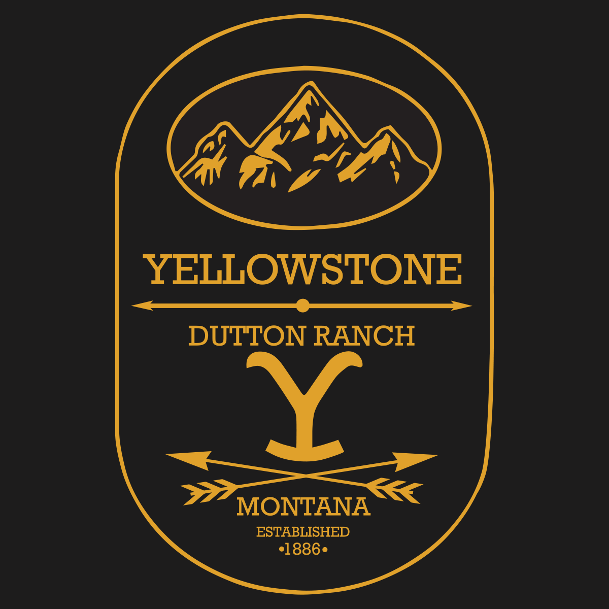 Yellowstone Dutton Ranch svg | Inspire Uplift