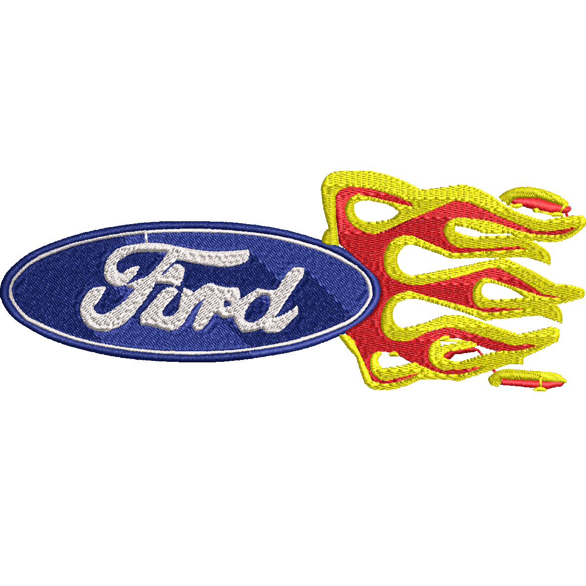 Logo Ford Fire Embroidery Instant Download Logo Car Machine | Inspire ...