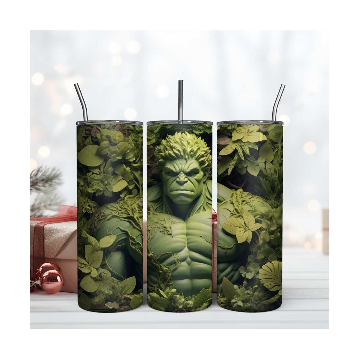3D Green Man Tumbler Digital Download File Hulk Skinny Tumbl | Inspire ...