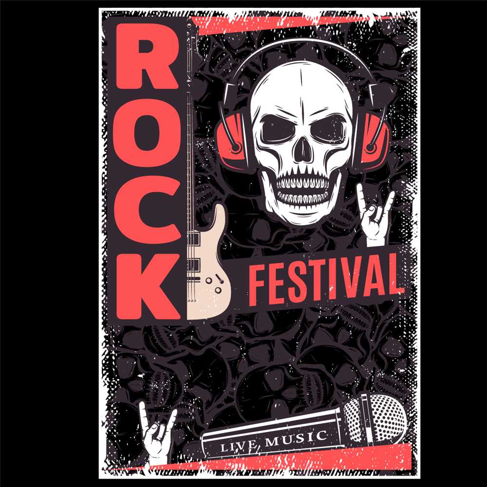 Rock Festival Skull Svg, Trending Svg, Rock Festival Svg, Ro | Inspire ...