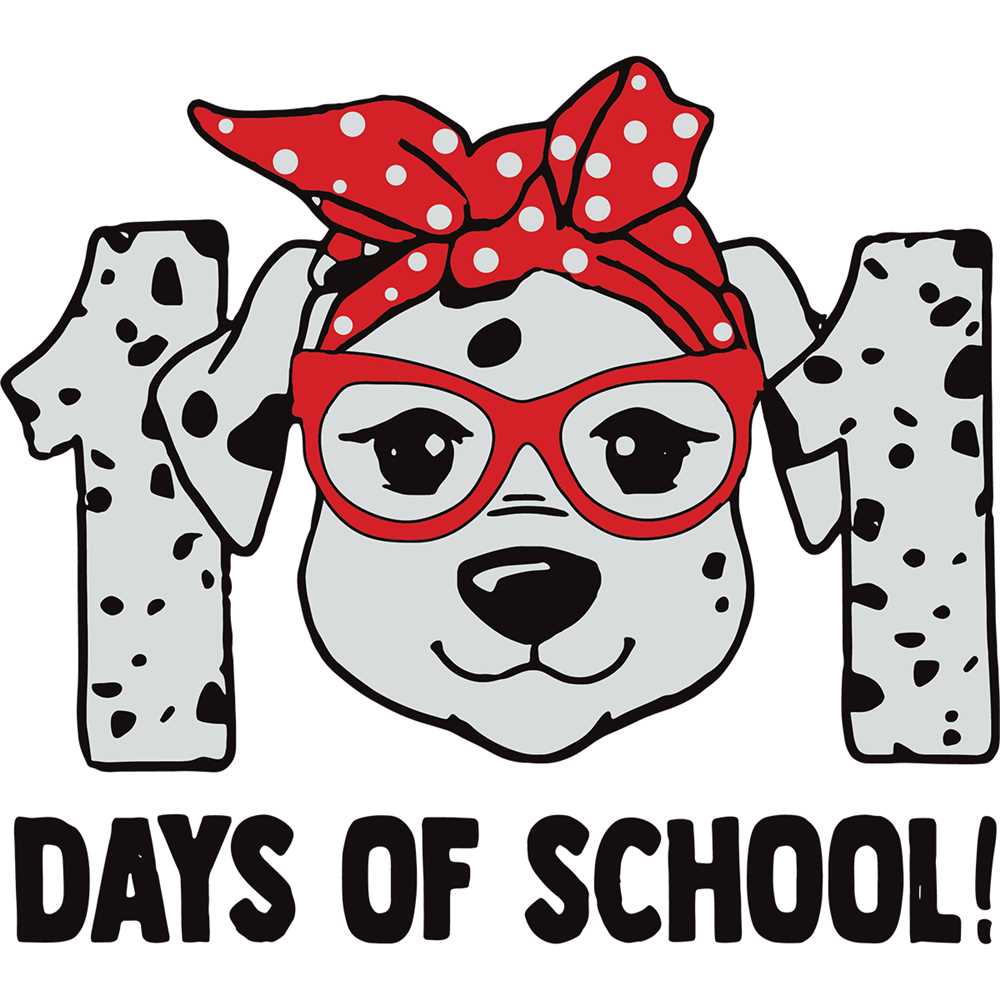 101 Days Of School,101 Days Of School,101 Dalmatians Svg, 10 | Inspire ...