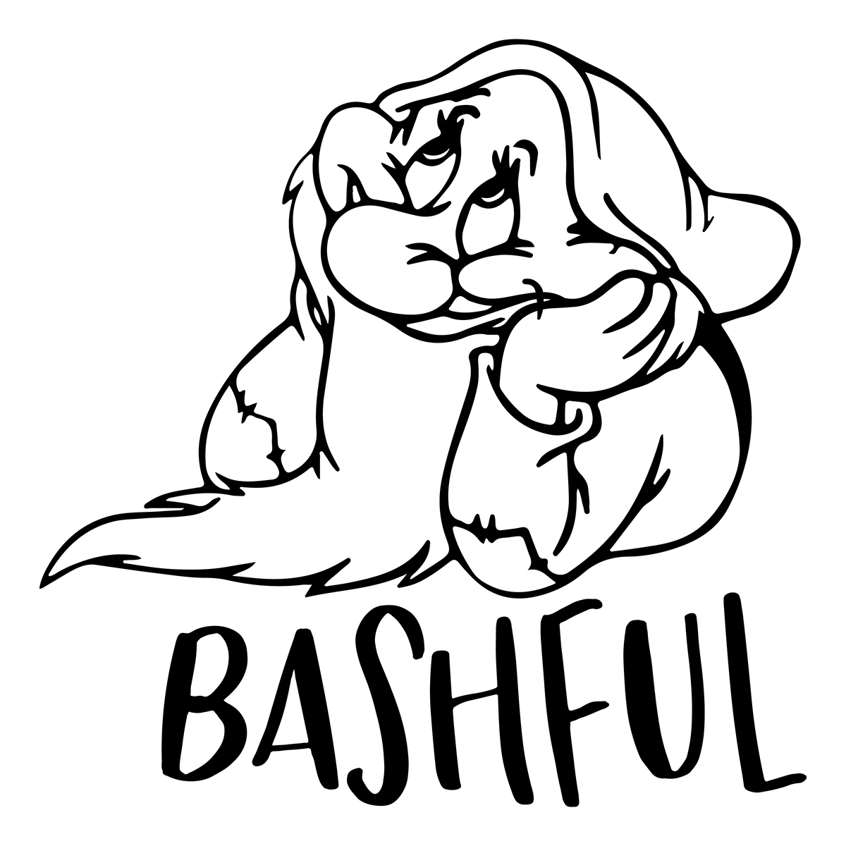 Bashful svg | Inspire Uplift