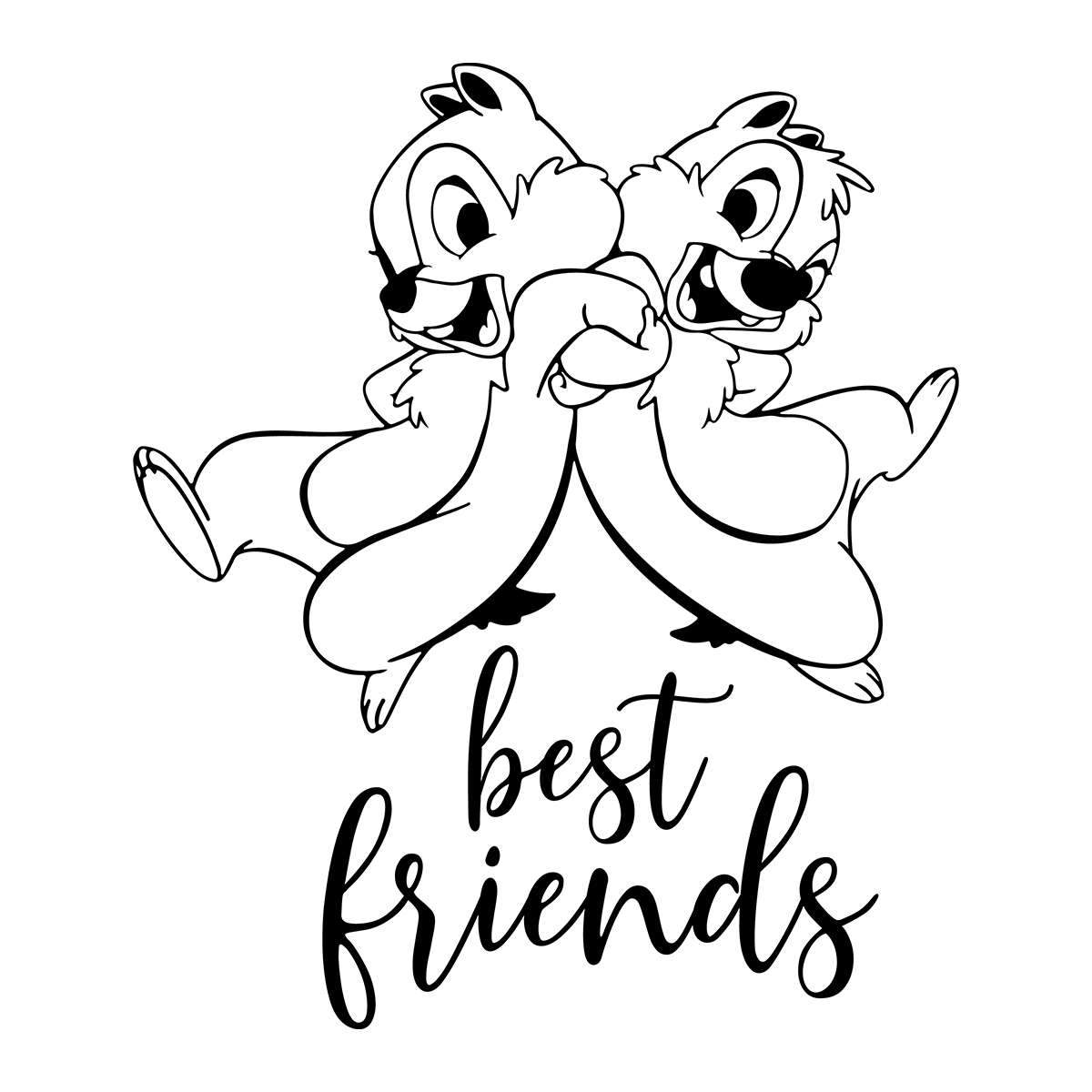 Best Friend Chip And Dale Svg | Inspire Uplift