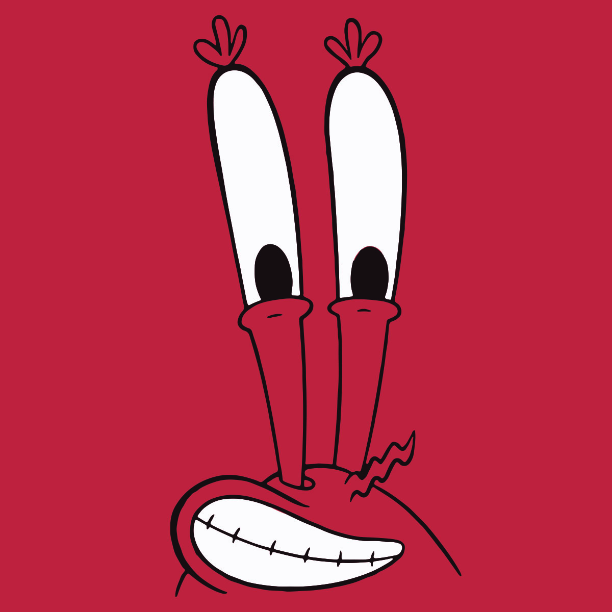 Mr Krabs Smiling Big Face Svg | Inspire Uplift