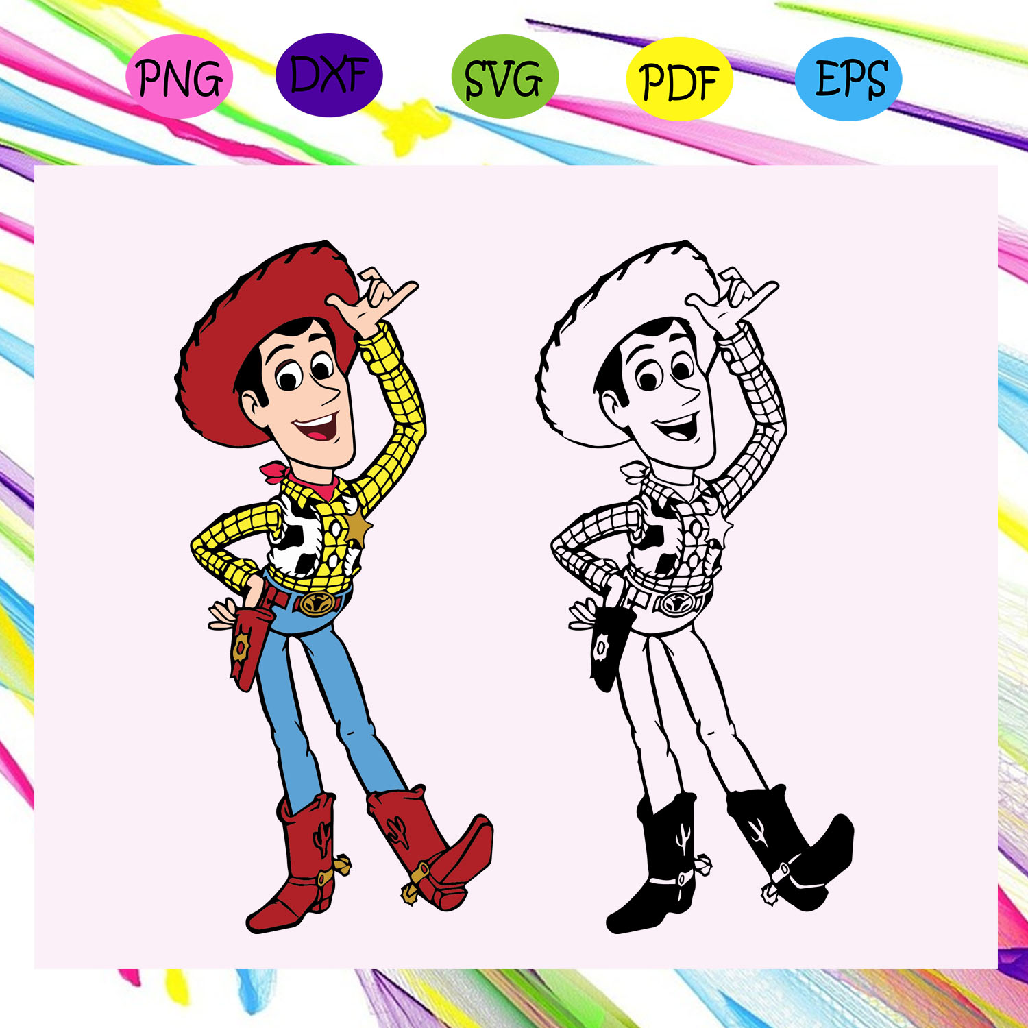 Sheriff Woody Svg | Inspire Uplift