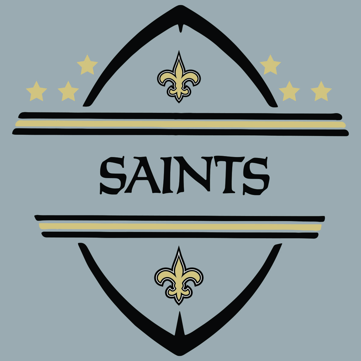 New Orleans Saints Logo Svg | Inspire Uplift