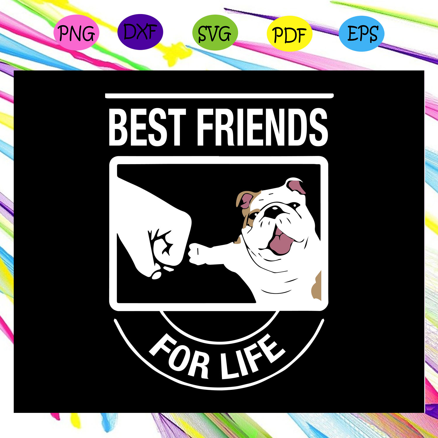 Best friend for life svg | Inspire Uplift