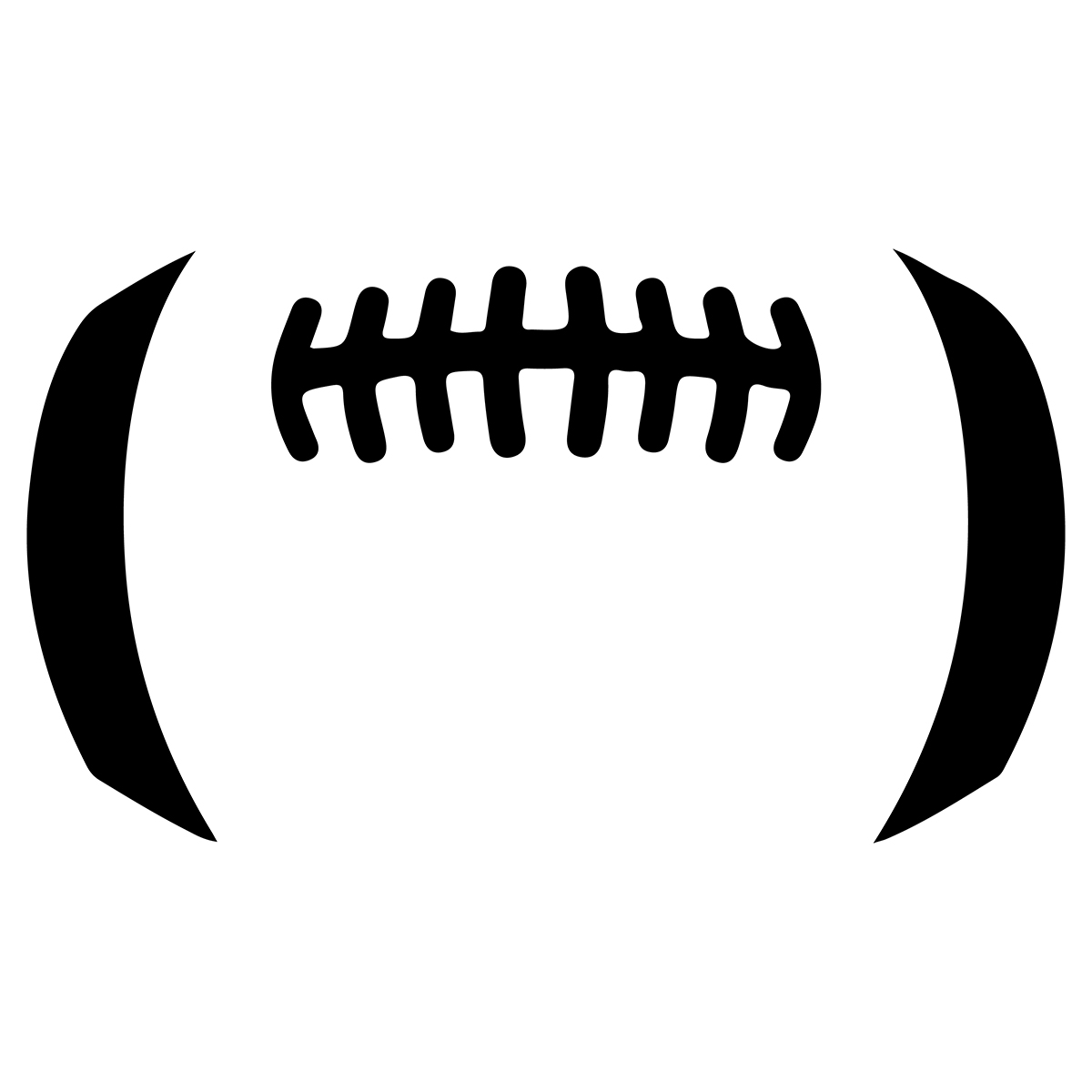 Football laces Svg | Inspire Uplift