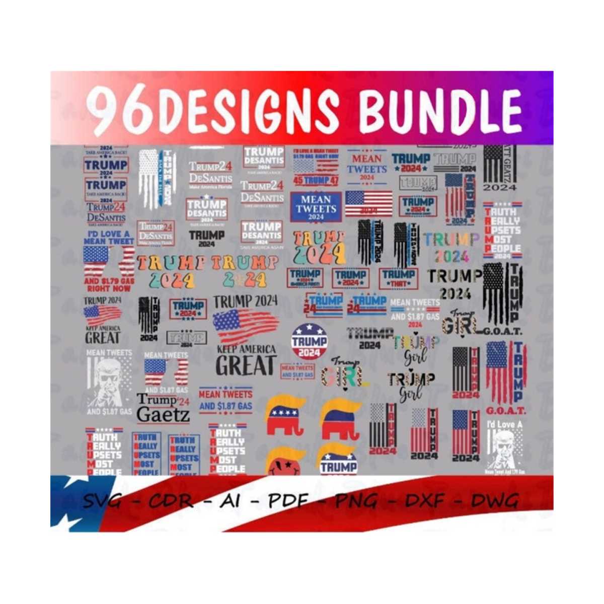 Trump 2024 Svg bundle, Trump Svg, Donald Trump Svg | Inspire Uplift