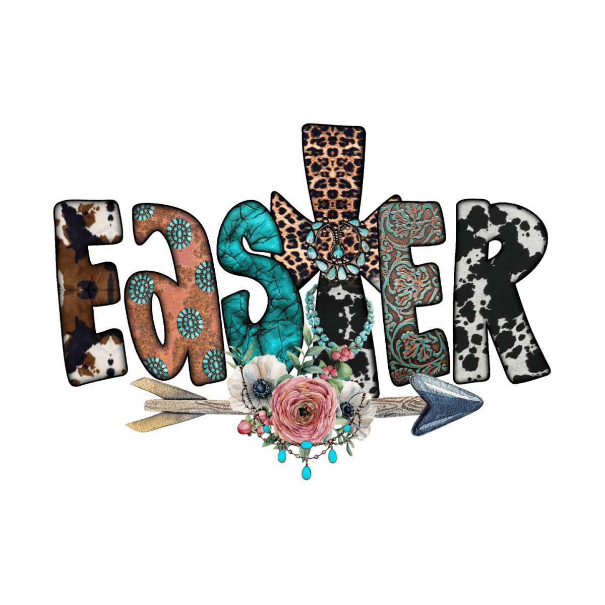 Easter Jesus Arrow Png Easter Vintage Png Digital Download | Inspire Uplift