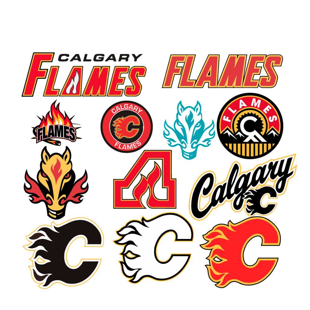 Calgary Flames Svg, Calgary Flames Logo, NHL, Svg | Inspire Uplift