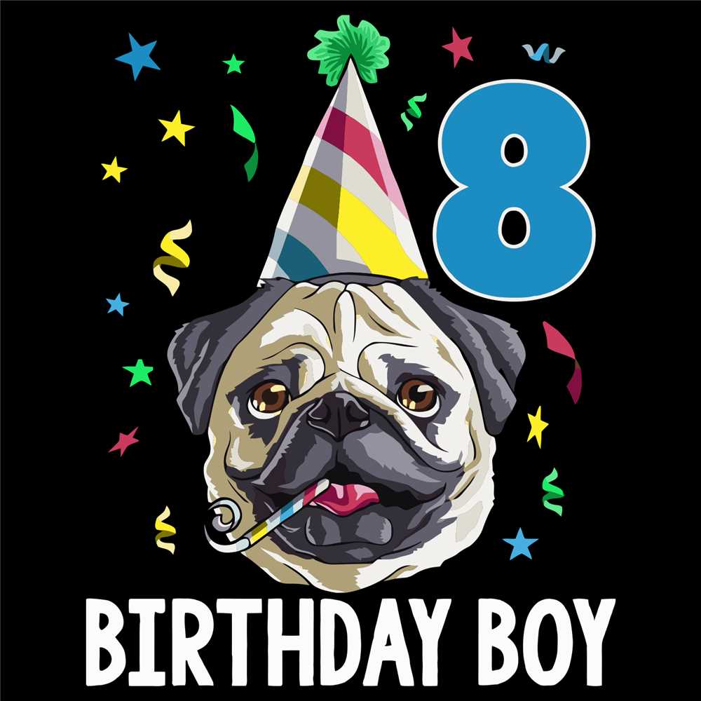 8th Birthday Of Bull Dog Svg, Birthday Svg, Bulldog Svg, 8th | Inspire ...