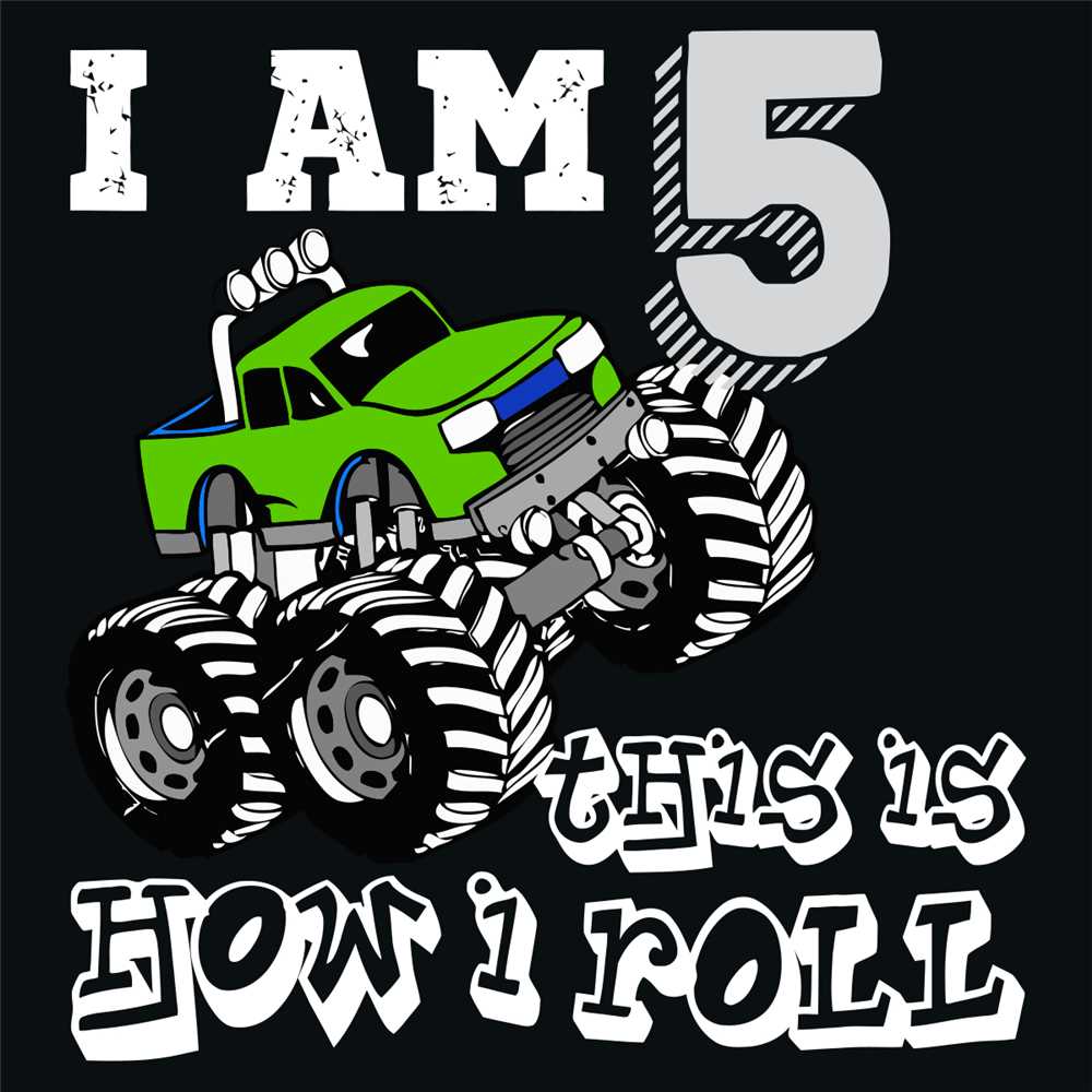 I Am 5 This Is How I Roll Svg, Birthday Svg, 5th Birthday Sv | Inspire ...