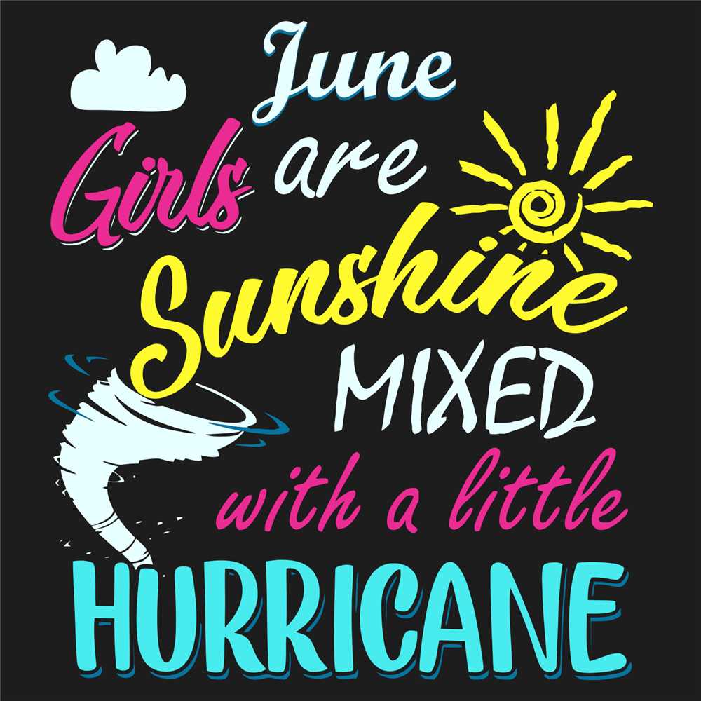 June Girls Are Sunshine Svg, Birthday Svg, June Svg, June Bi | Inspire ...