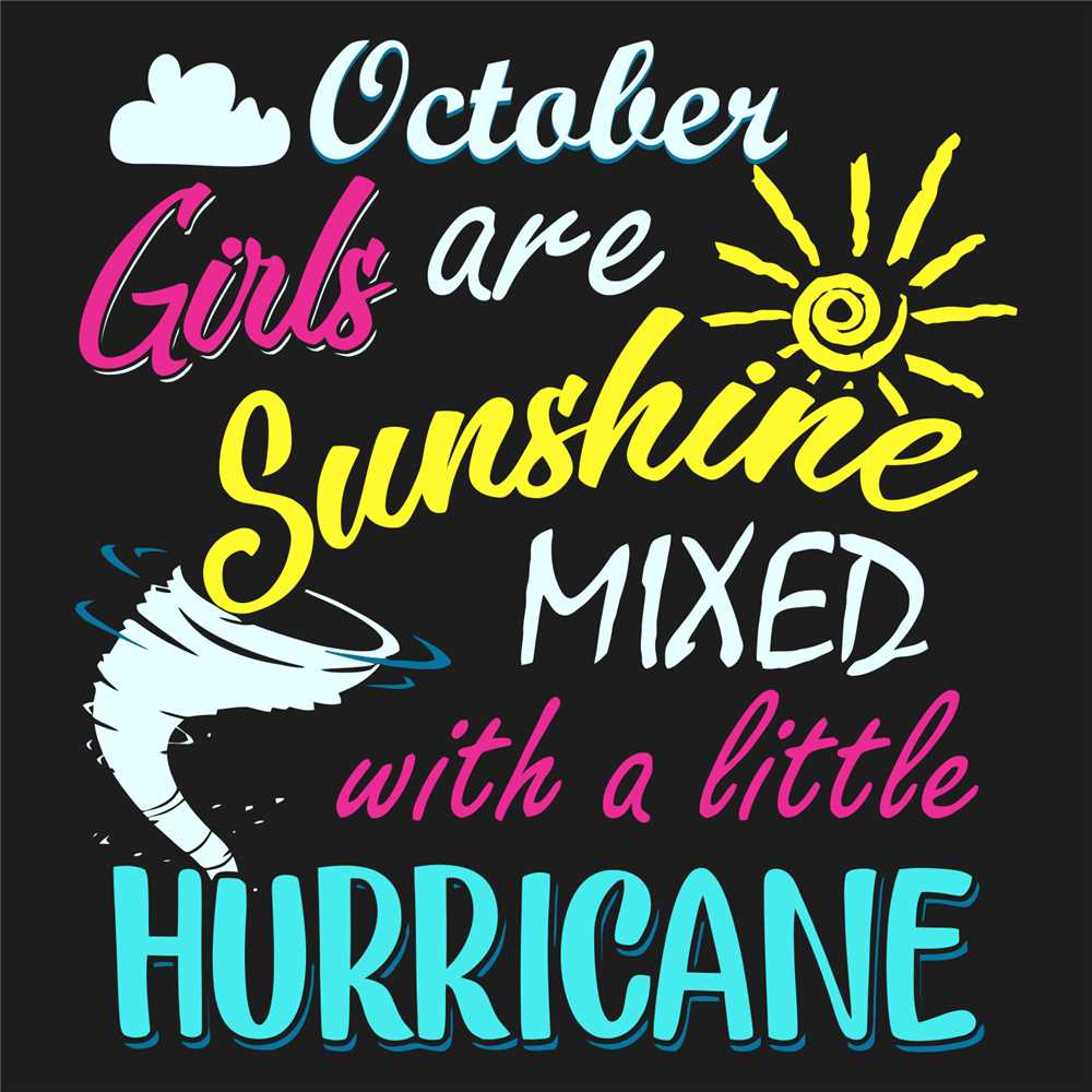 October Girls Are Sunshine Svg, Birthday Svg, October Svg, O | Inspire ...