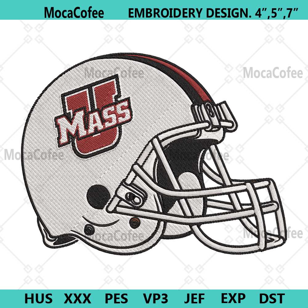 Massachusetts Minutemen Helmet Embroidery Design File - Inspire Uplift
