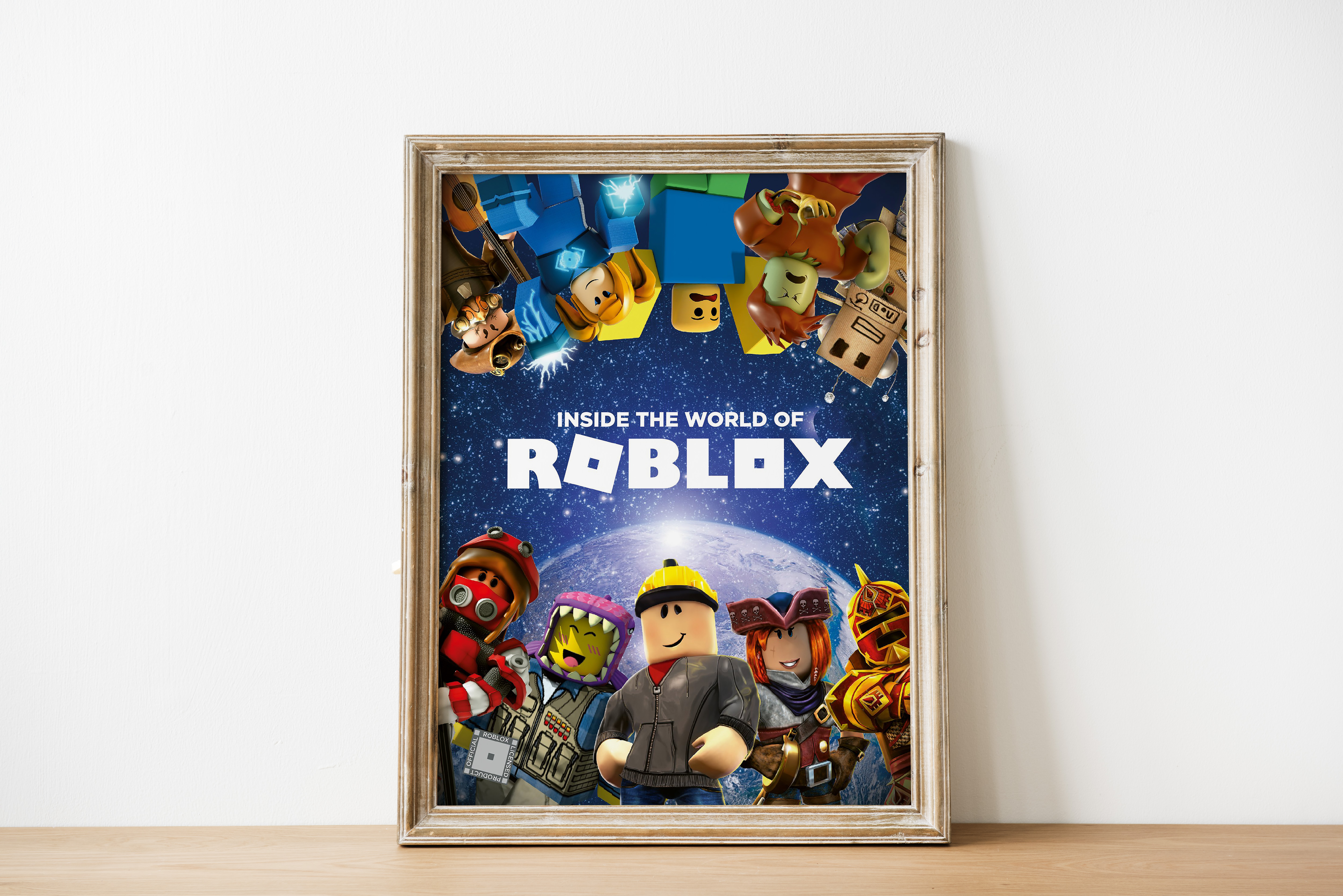 Roblox Printable Poster, Picture Download, Print Art Digital | Inspire ...