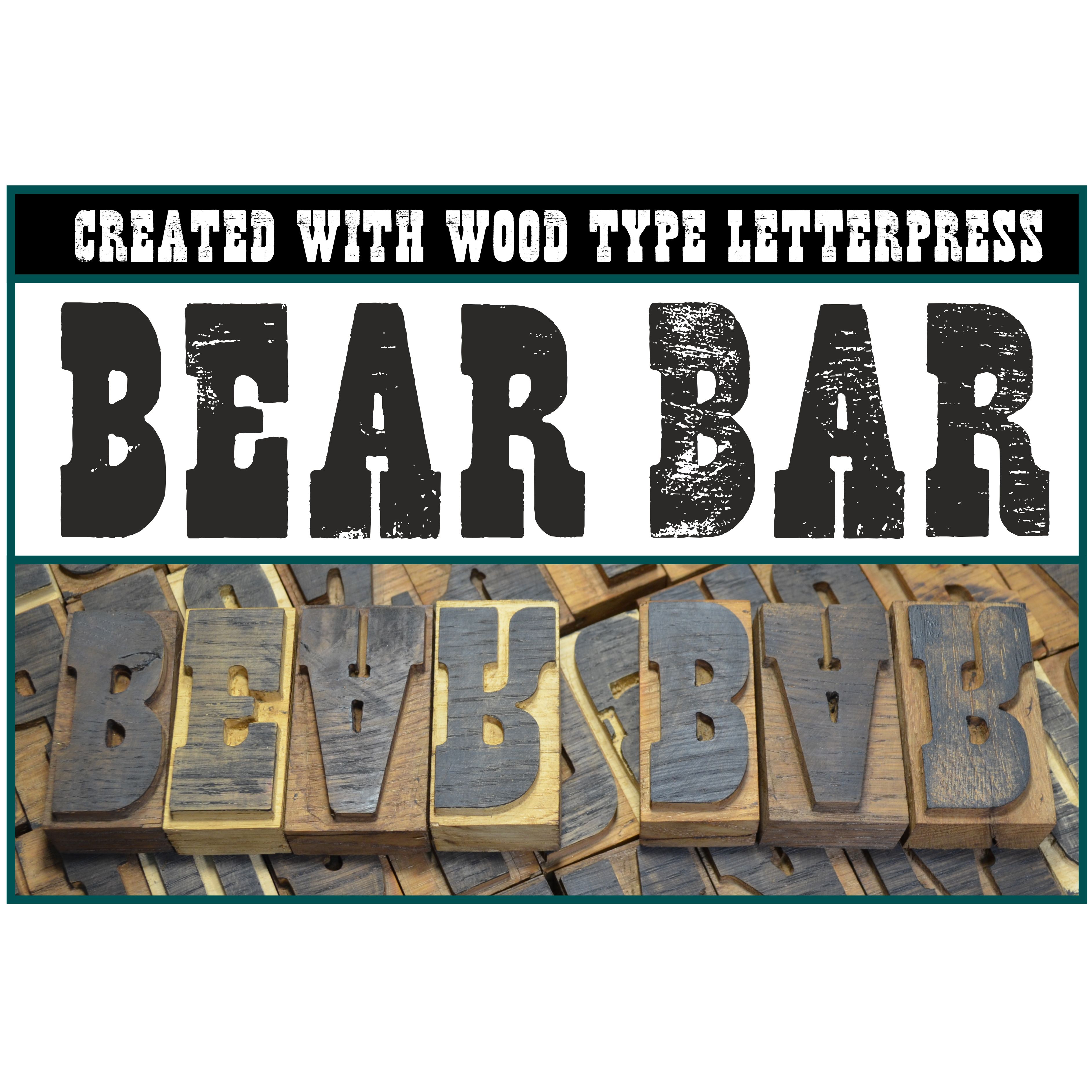 bear font svg - Inspire Uplift
