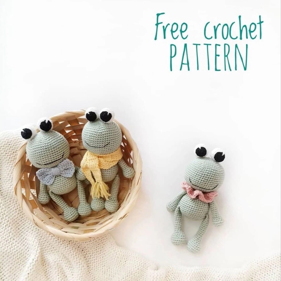 Frog free pattern | Inspire Uplift