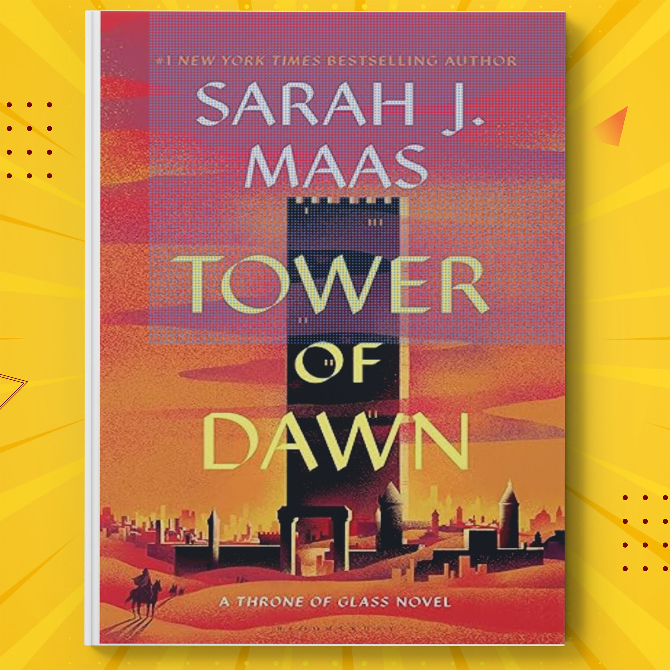 Tower of Dawn Throne of Glass Book 6 by Sarah J. Maas | Inspire Uplift
