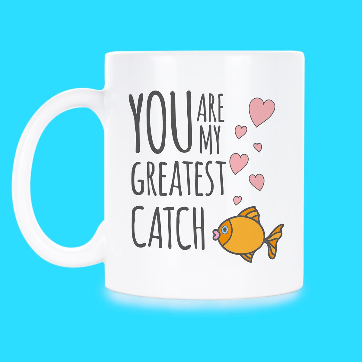 Cute Greatest Catch Greatest Catch Gift Shes A Catch Gift Ke | Inspire ...