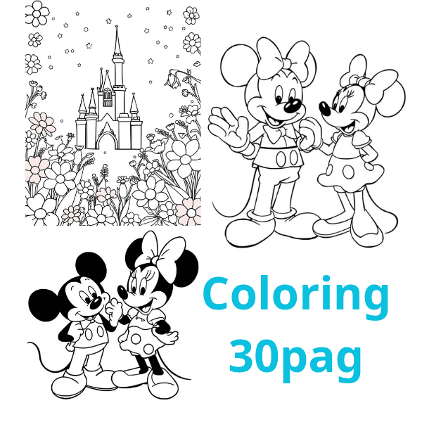Coloring Book pdf for Kids Disney | Inspire Uplift