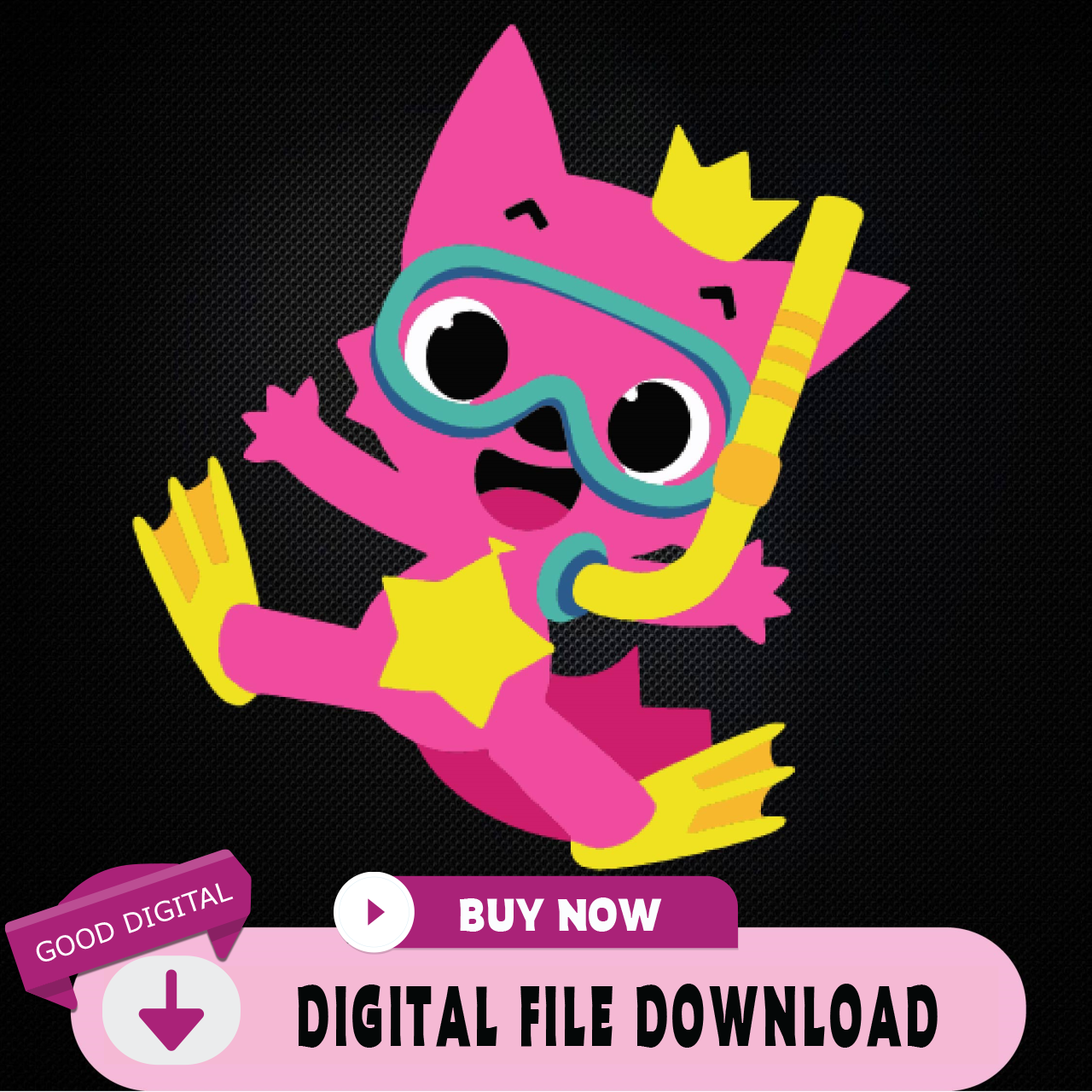Baby Shark Pinkfong Svg, Baby Shark Party Svg, Baby Shark S | Inspire ...