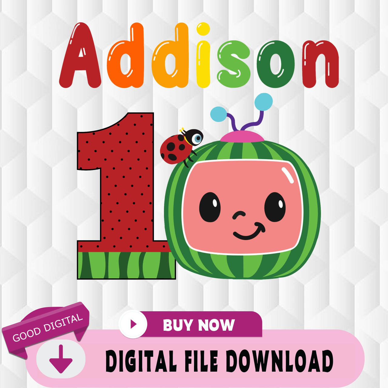 Cocomelon Custom Birthday Svg, Cocomelon 1st Birthday, Cocom | Inspire ...