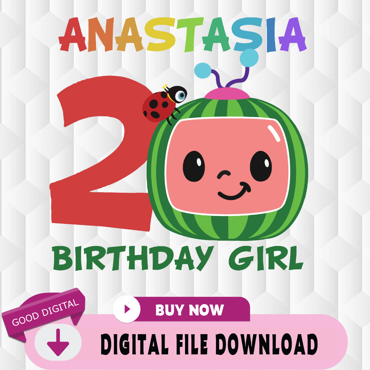 Cocomelon Svg, Cocomelon Birthday Svg, Cocomelon Svg For Gir | Inspire ...