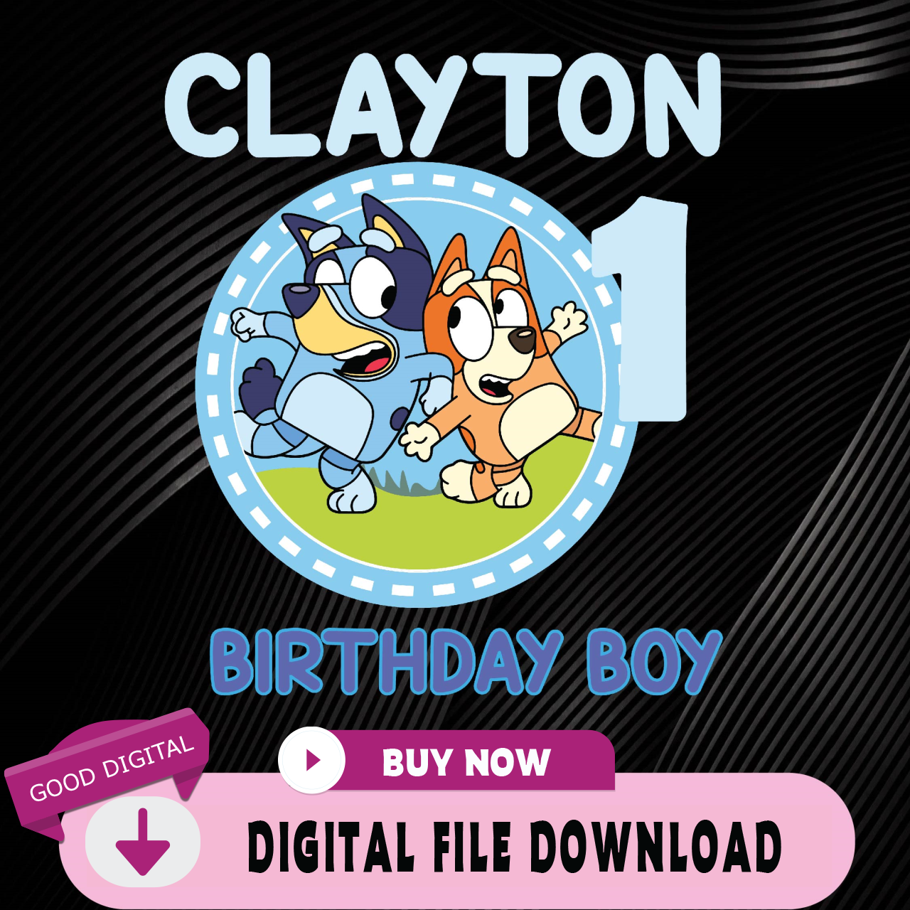 Personalized Bluey Birthday Svg, Bluey Family Birthday Svg, - Inspire ...
