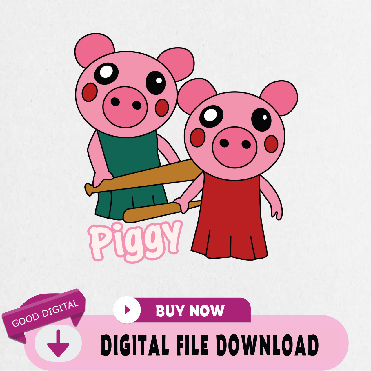 Piggy Roblox Svg, Piggy Svg, Piggy Horror Roblox Svg, Roblox - Inspire ...