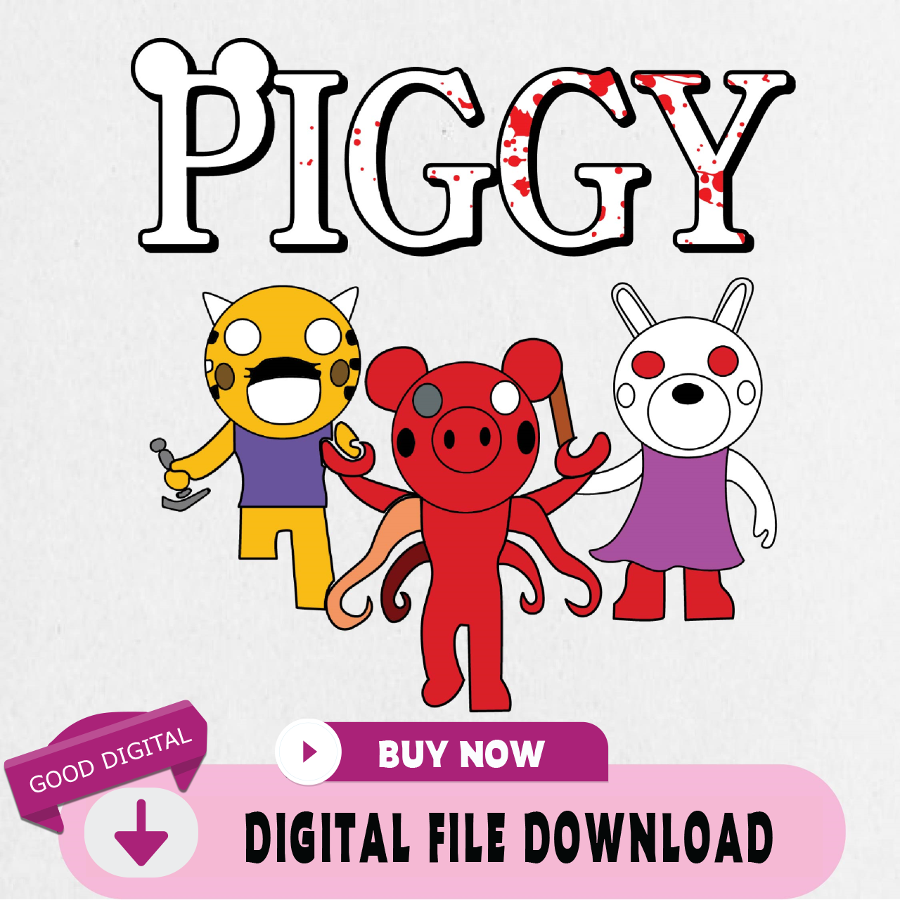 Piggy Roblox Svg, Roblox Game Svg, Roblox Characters Svg, Pi - Inspire ...