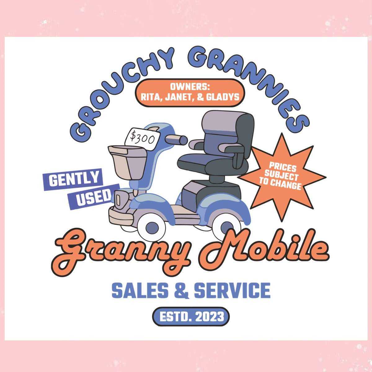 Bluey Grouchy Grannies Granny Mobile ,Trending, Mothers day | Inspire ...