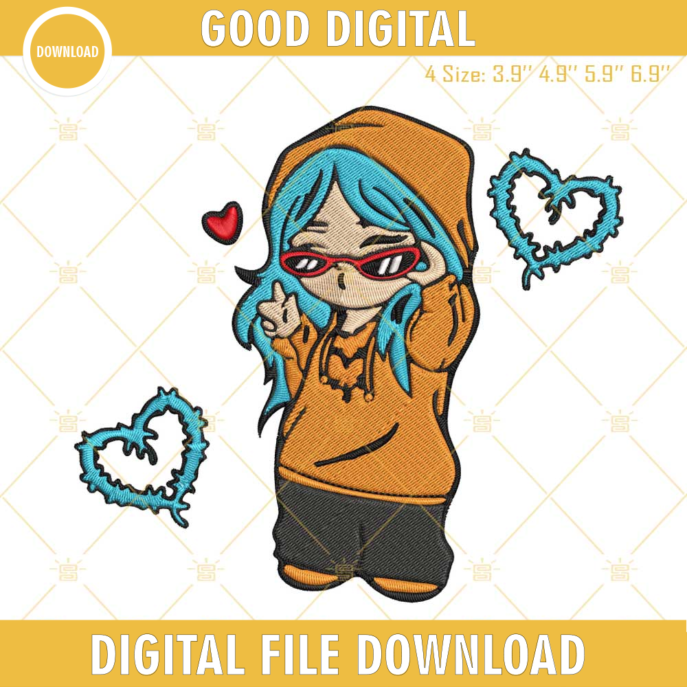 Baby Karol G Machine Embroidery Design File, Karol G Embroid | Inspire ...