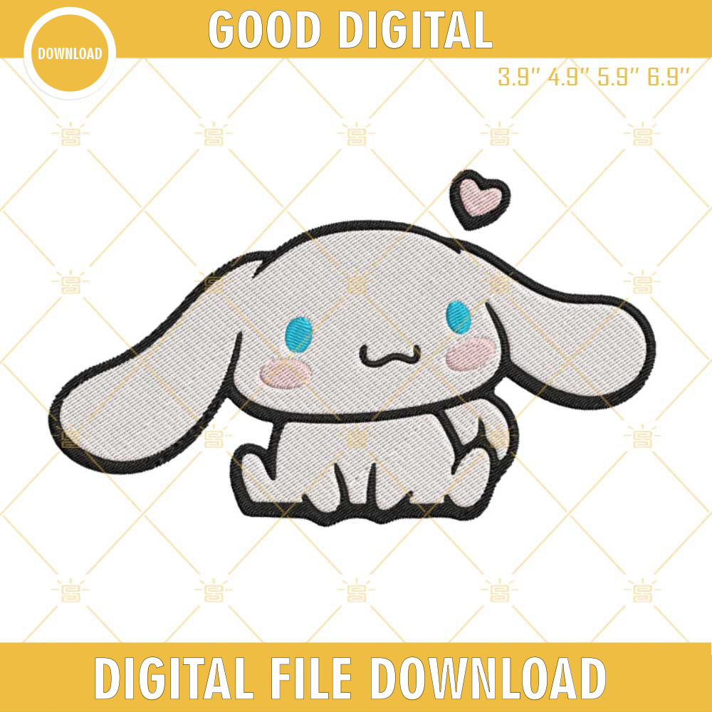 Cinnamoroll Embroidery Design Files, Embroidery Design,Embro | Inspire ...