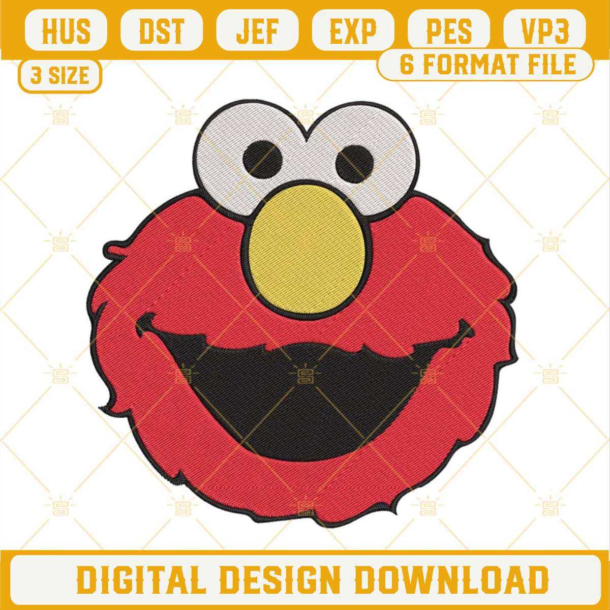 Elmo Embroidery Designs, Sesame Street Machine Embroidery Fi | Inspire ...