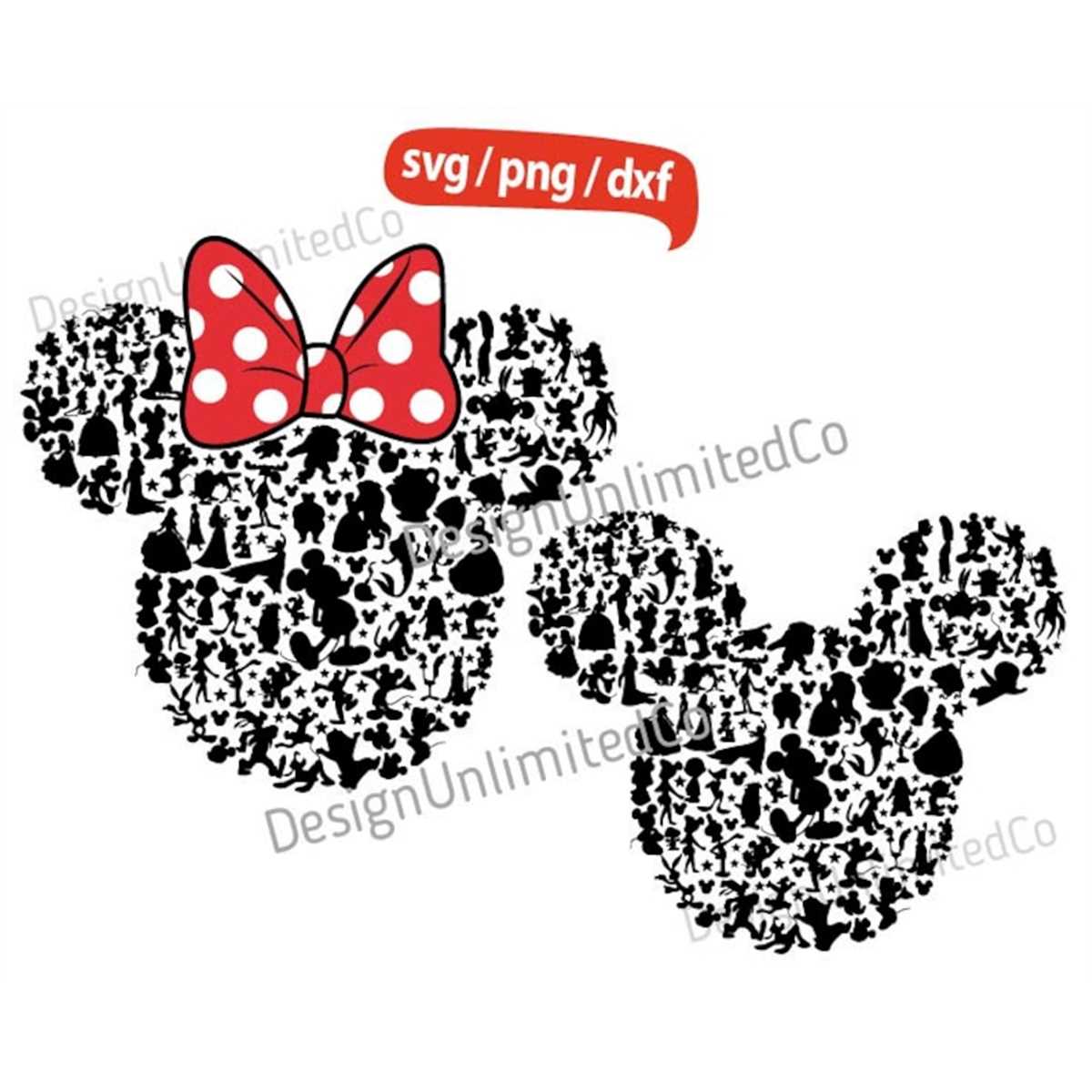 Mouse Head svg, Mouse silhouette, Cartoon character svg, Mou | Inspire ...
