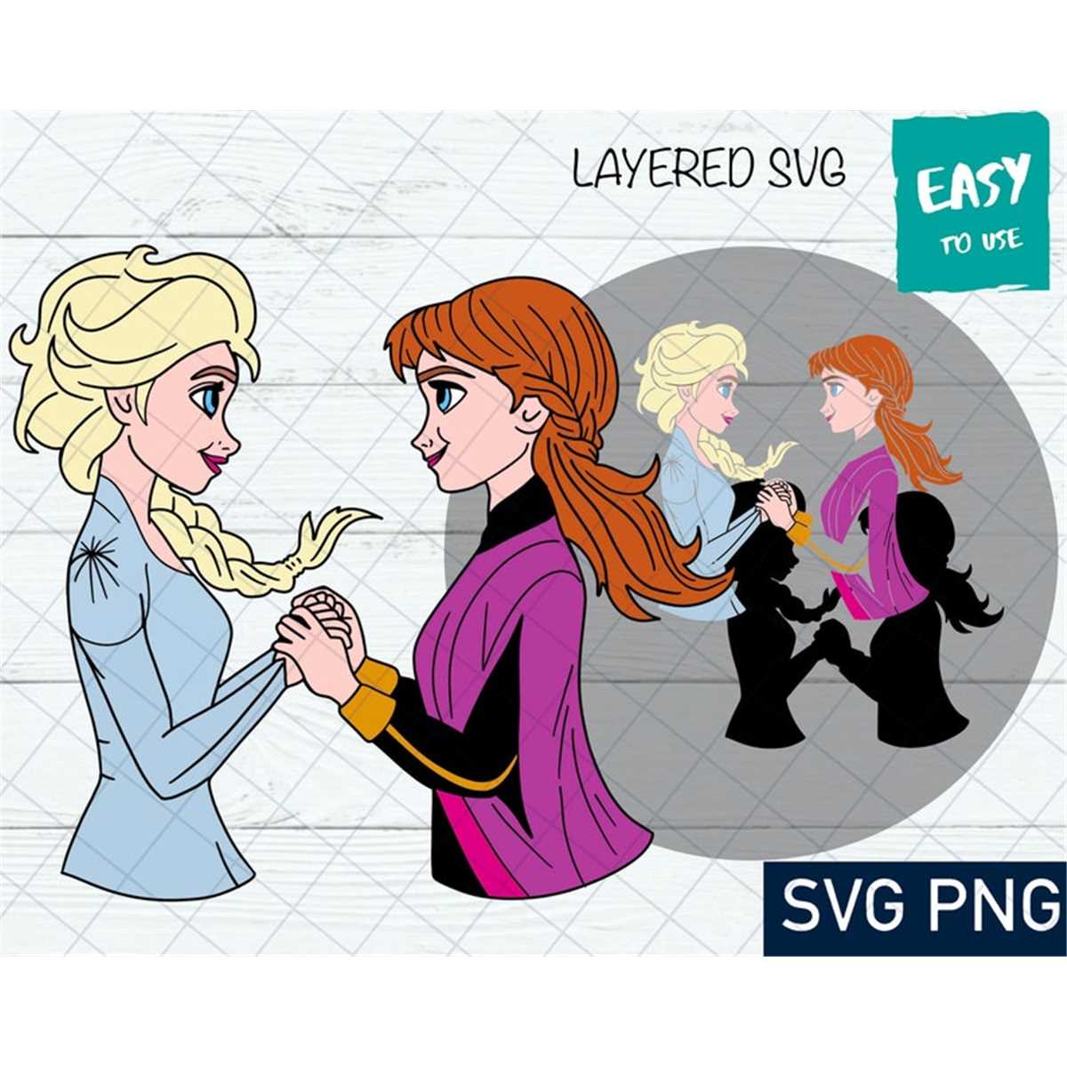 Princess SVG, Cricut svg, Clipart, Layered SVG, Files for Cr - Inspire ...