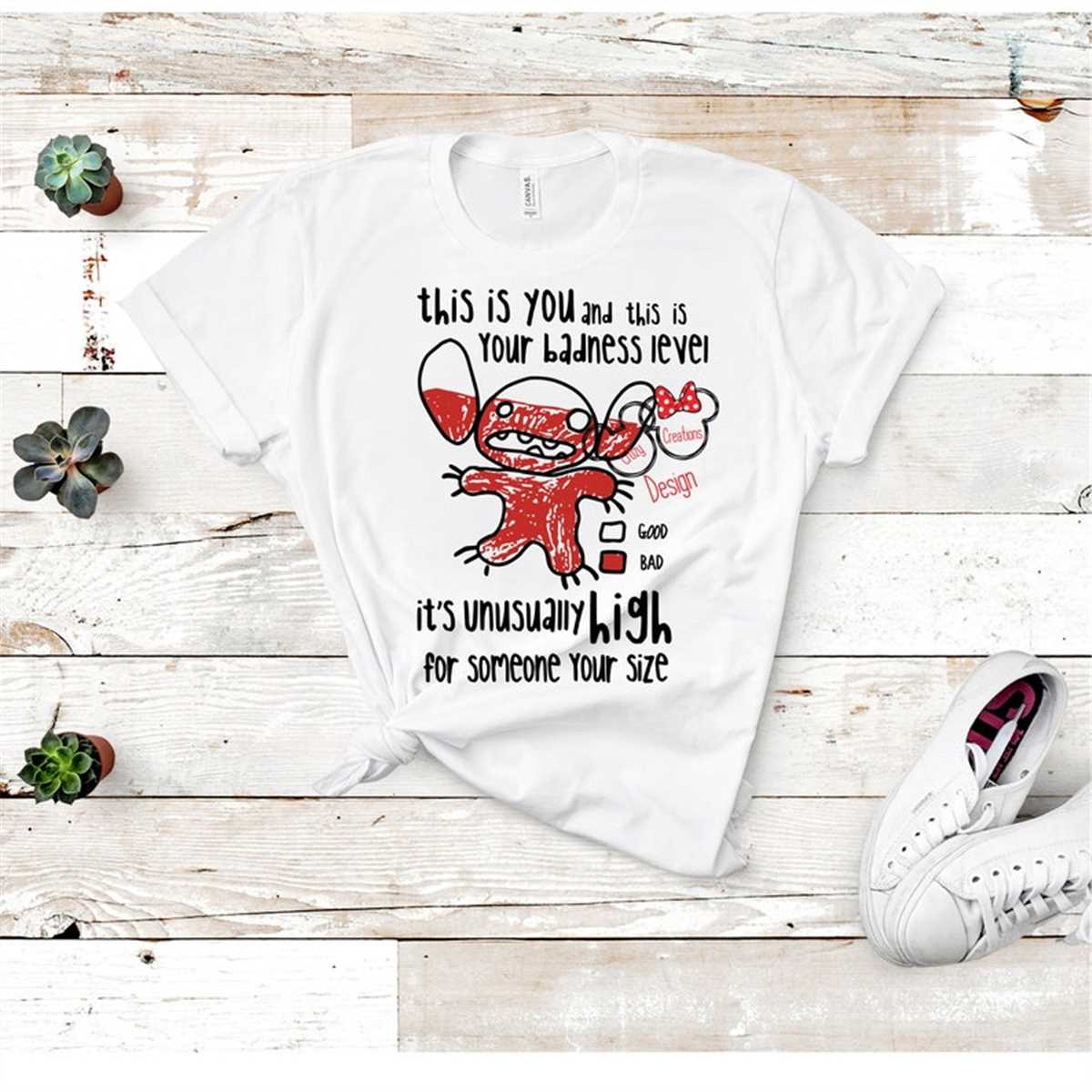 Stitch this is your badness level svg, Lilo and Stitch,Stitc | Inspire ...