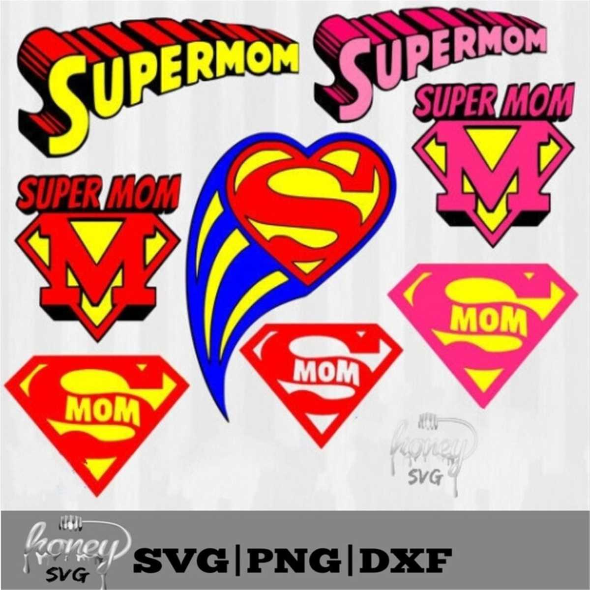 Supermom SVG bundle, Supermom clip art, Mother's day svg, Mo | Inspire ...