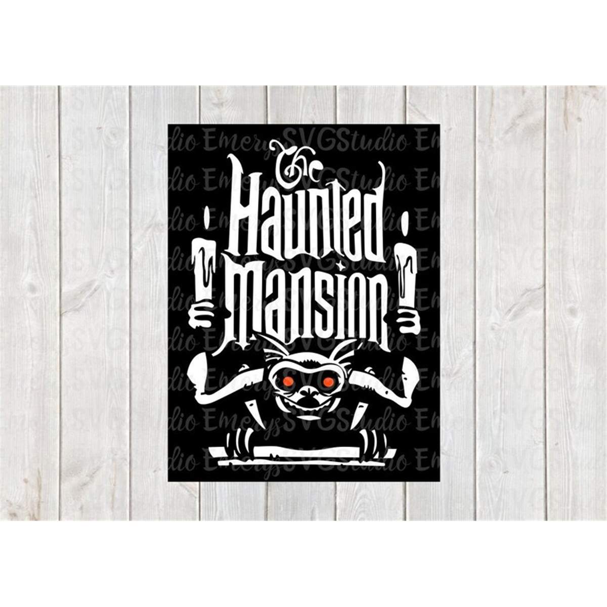 SVG DXF PNG Pdf for Haunted Mansion | Inspire Uplift